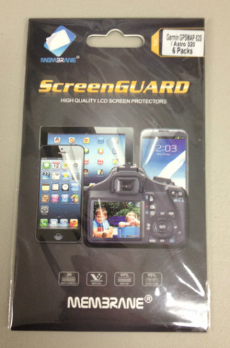 Garmin 320 Screen Protectors x 3 – Australian Tracking Supplies