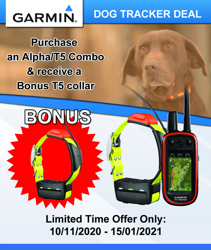 ALPHA 100 T5 COMBO PLUS EXTRA FREE T5 COLLAR – Australian Tracking Supplies